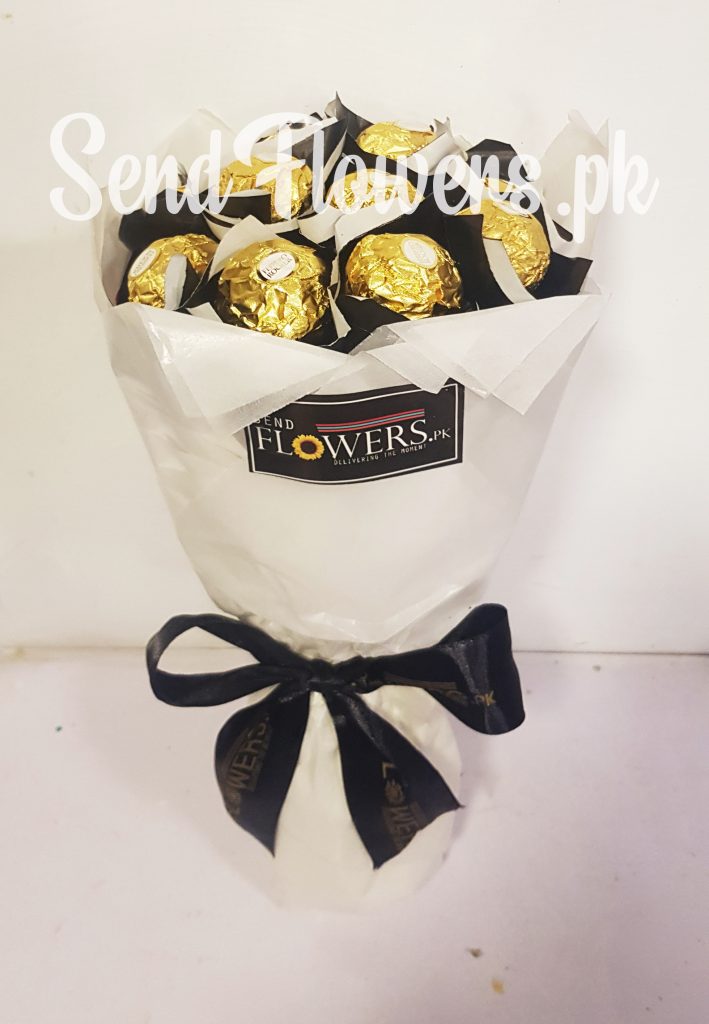 Ferrero Rochr Bouquet Delivery Pakistan | Online Ferrero Rocher Delivery